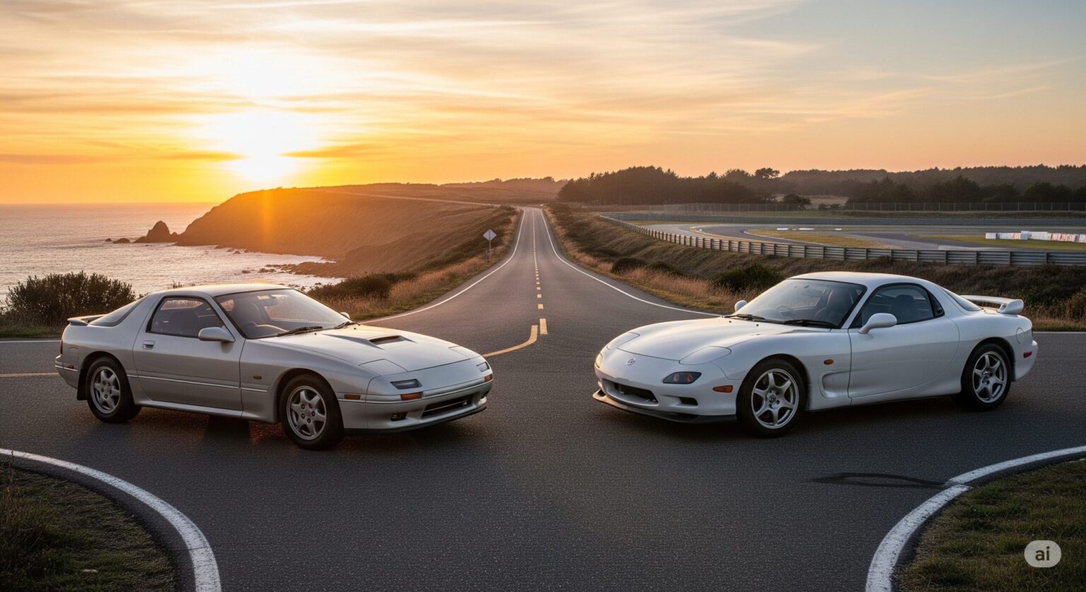 【決定版】RX-7 FCとFDの違い！維持費や性能を徹底比較 - Retro Motors Premium